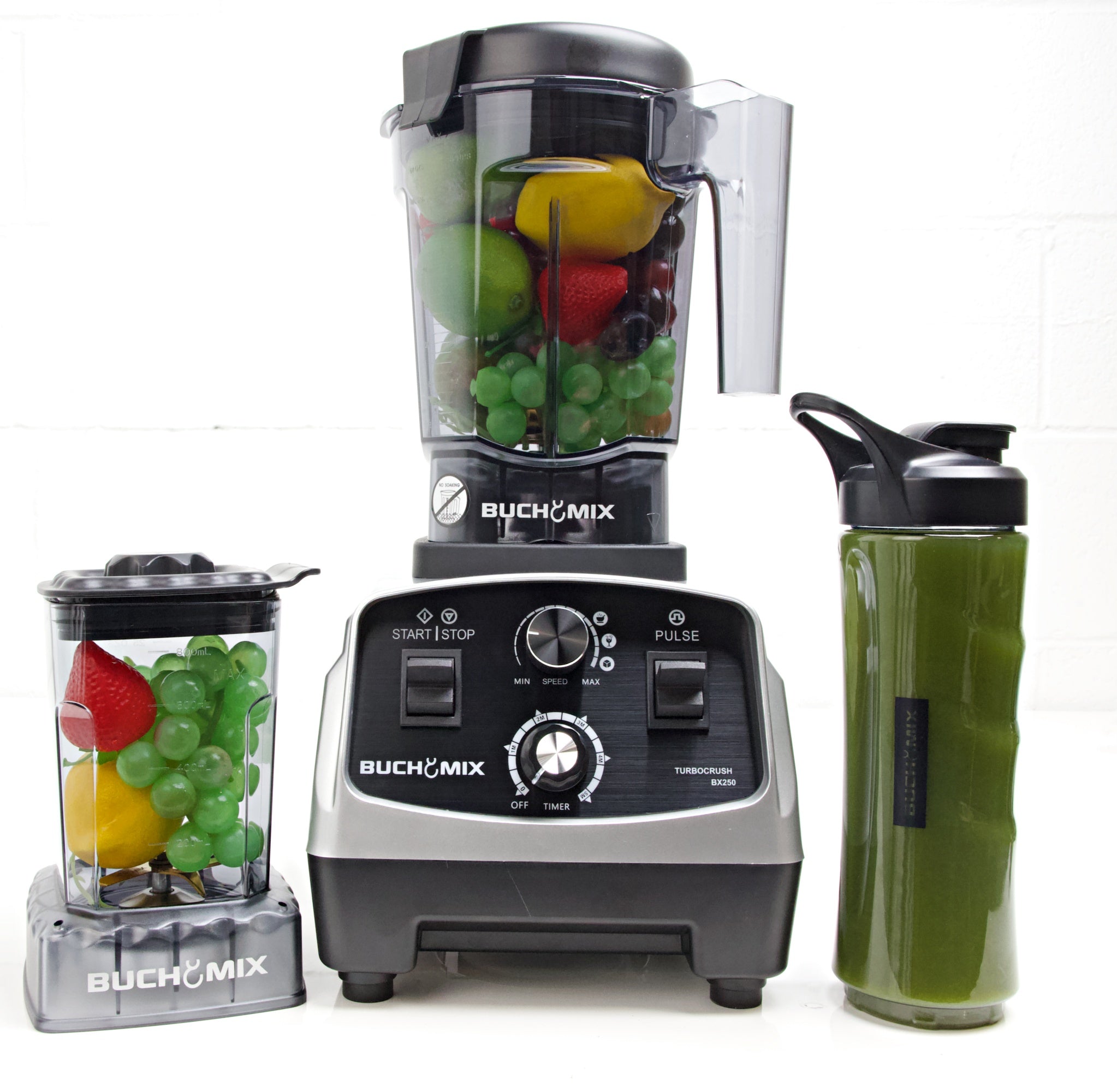 3 in 1 High Performance Turbocrush Blender -3 Liter | Buchymix